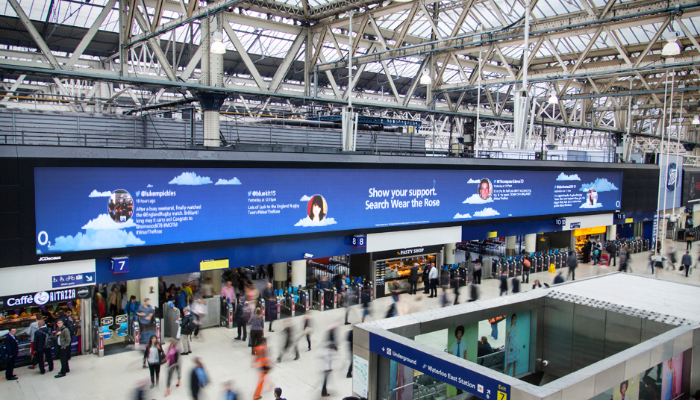 Motion@Waterloo and the RWC | JCDecaux UK